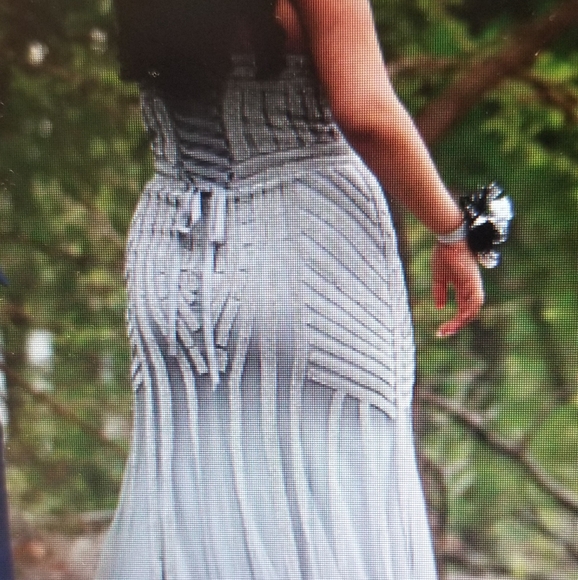 Dresses | Silver Beaded Prom Dress | Poshmark